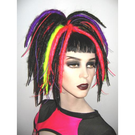 Minilox with Plastic Accents Blk and Neons