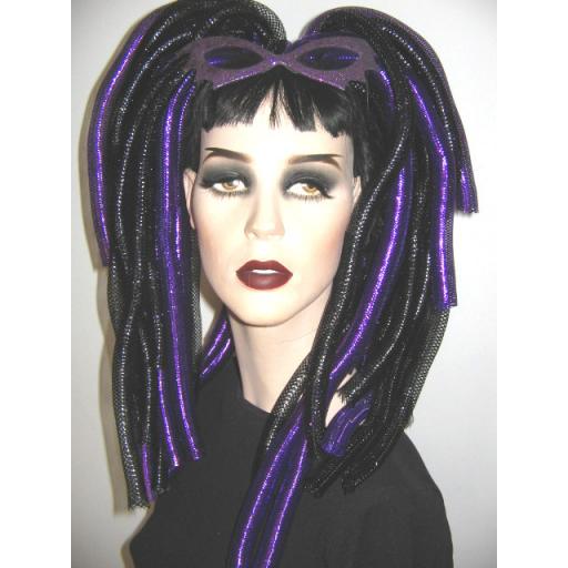 Cyberlox Hair Falls Metallic Pinks and Purples